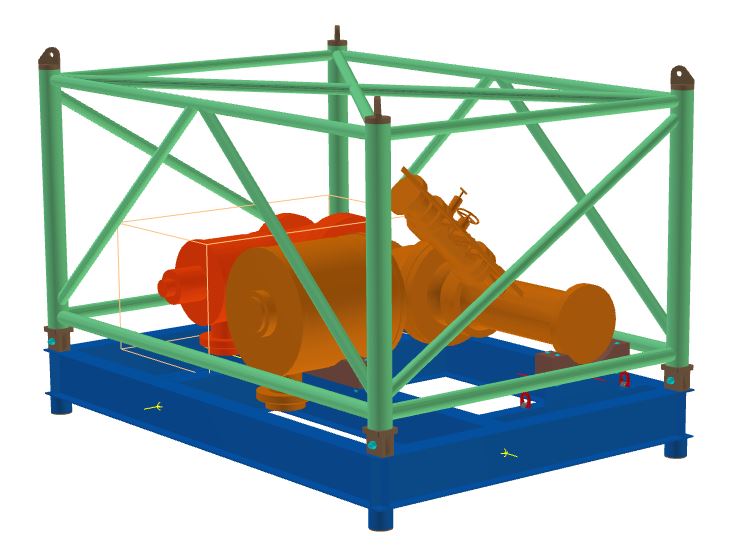 Ngujima-Yin Riser Valve Stack Installation - Cube Offshore