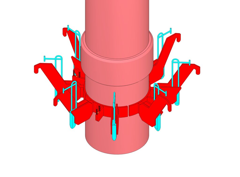 Jadestone Stag platform - ROV Installed Retro-fit Conductor Spacers ...