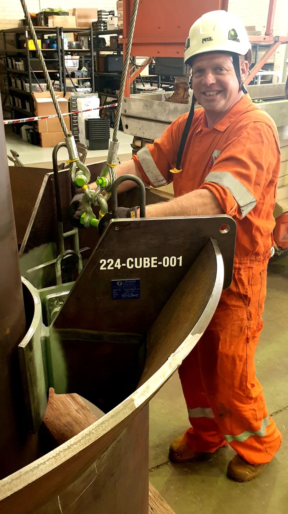 Jadestone Stag platform - ROV Installed Retro-fit Conductor Spacers ...