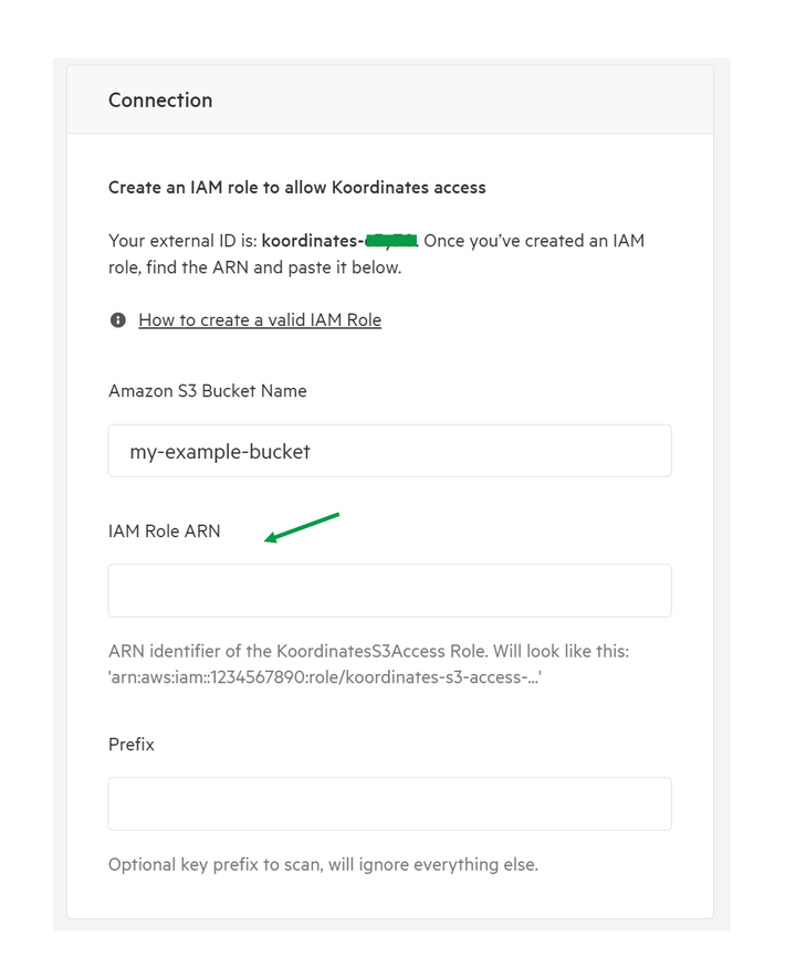 Connect to an Amazon S3 data source (AWS Web Console method ...