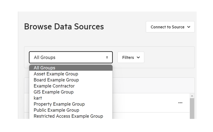 Import data from connected data sources | Koordinates Help & Support