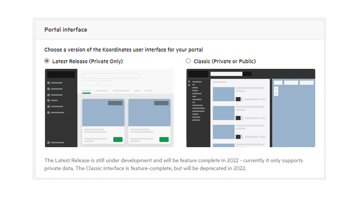 Changing your Site Settings and branding | Koordinates Help & Support