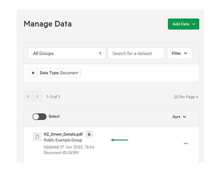 Update documents | Koordinates Help & Support