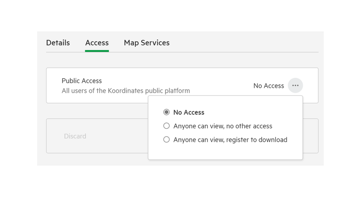 Set permissions for your data | Koordinates Help & Support