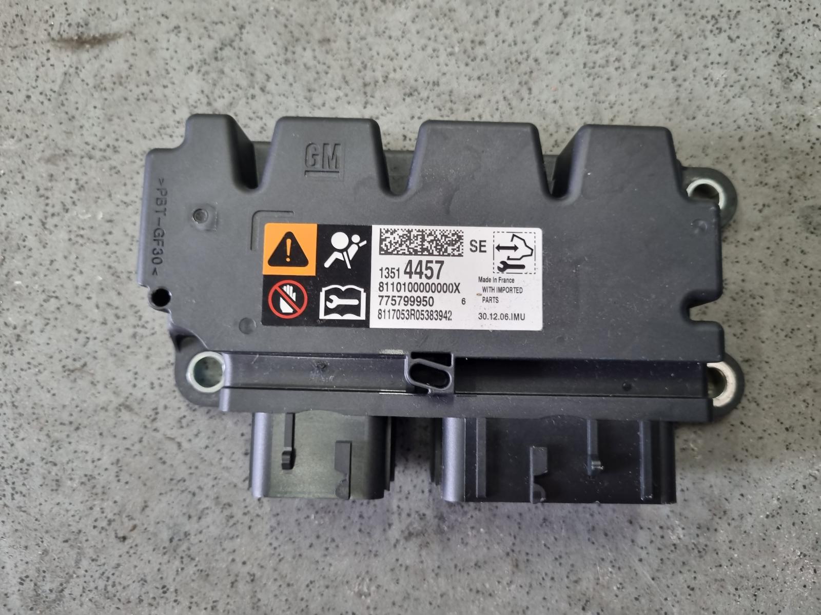 Airbag Module/Sensor Astra Holden 2018