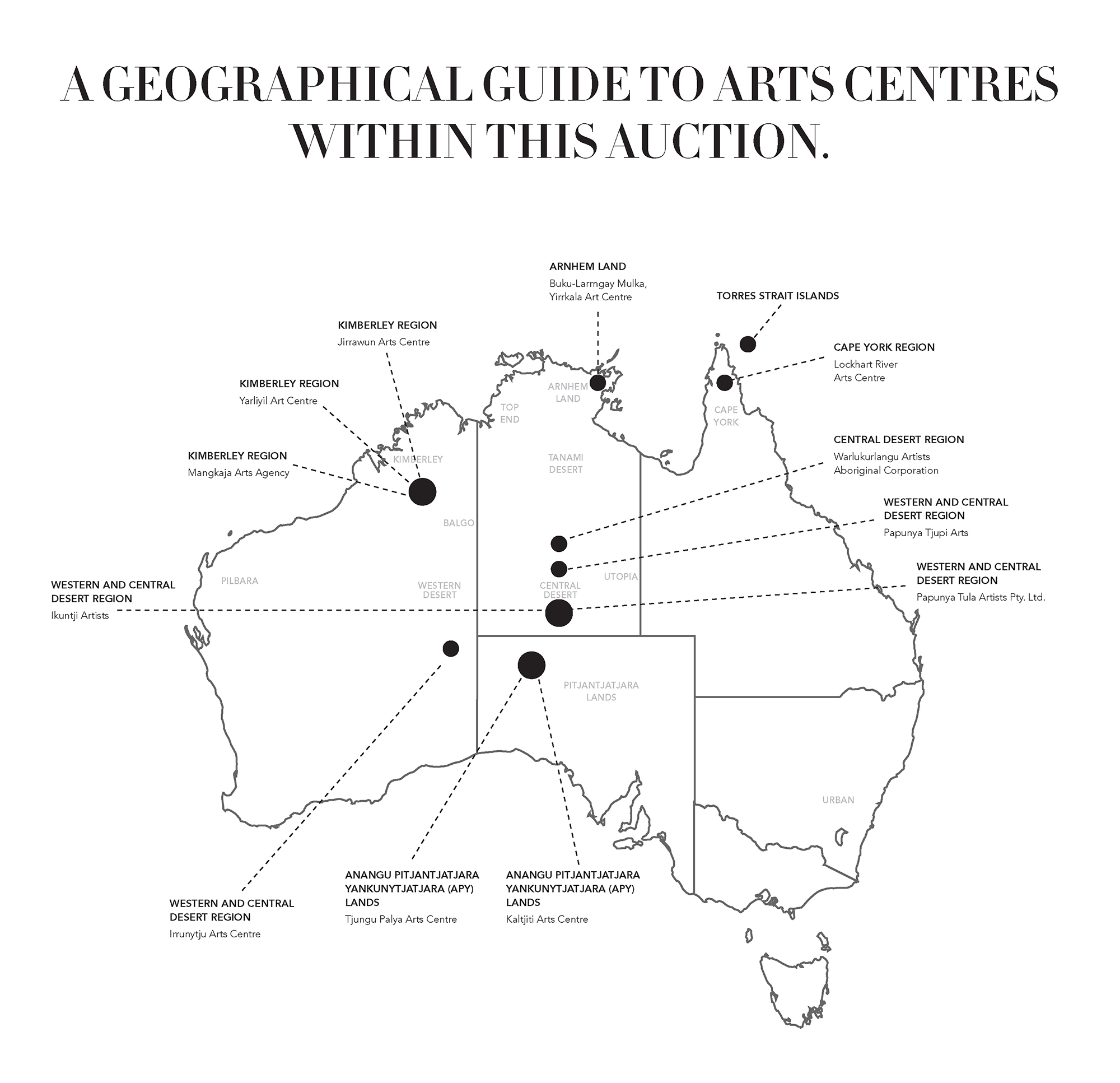 Mapping the Regions of Indigenous Art Communities – Leonard Joel