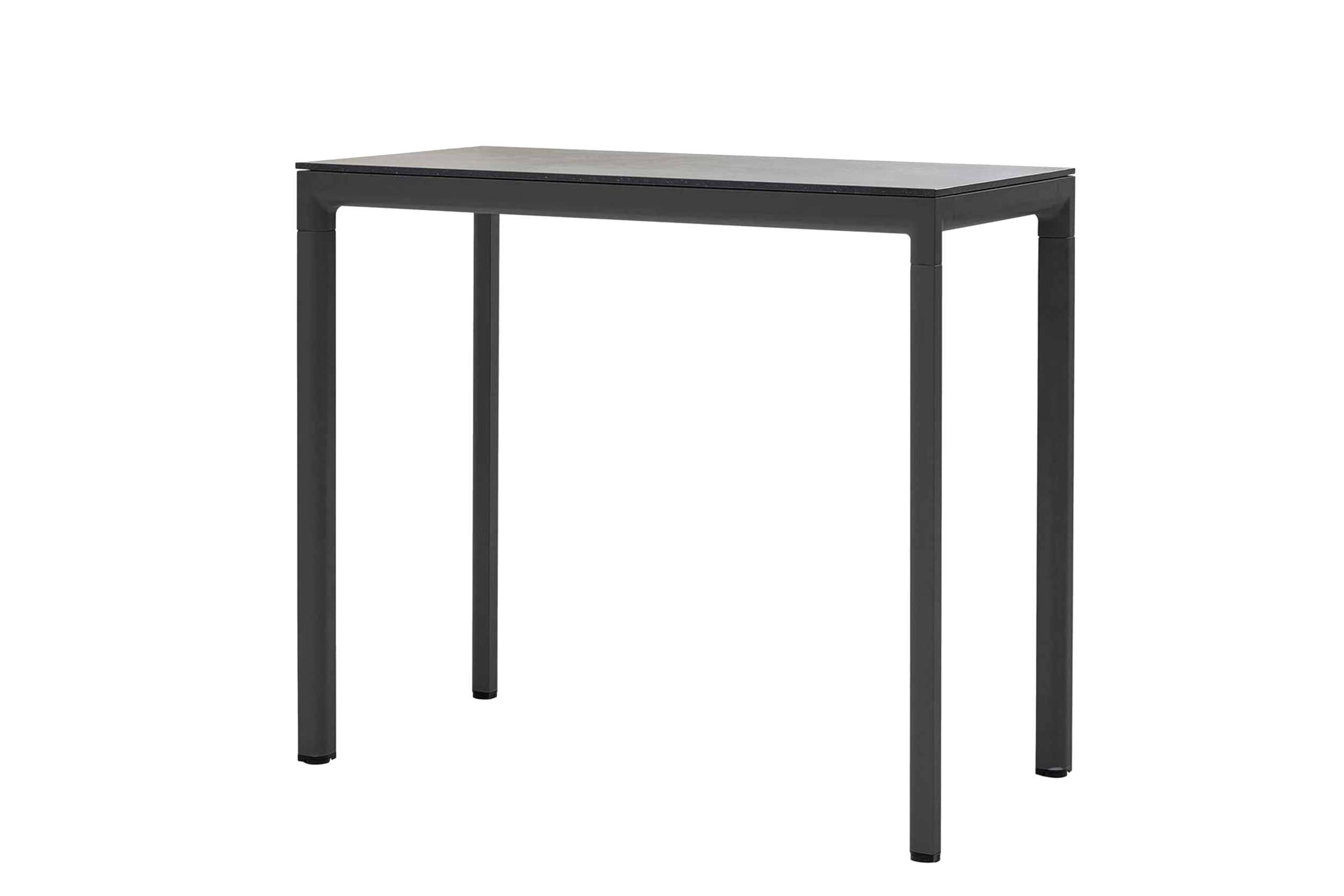 Drop Bar Table 120 x 60 Aluminium | Loam