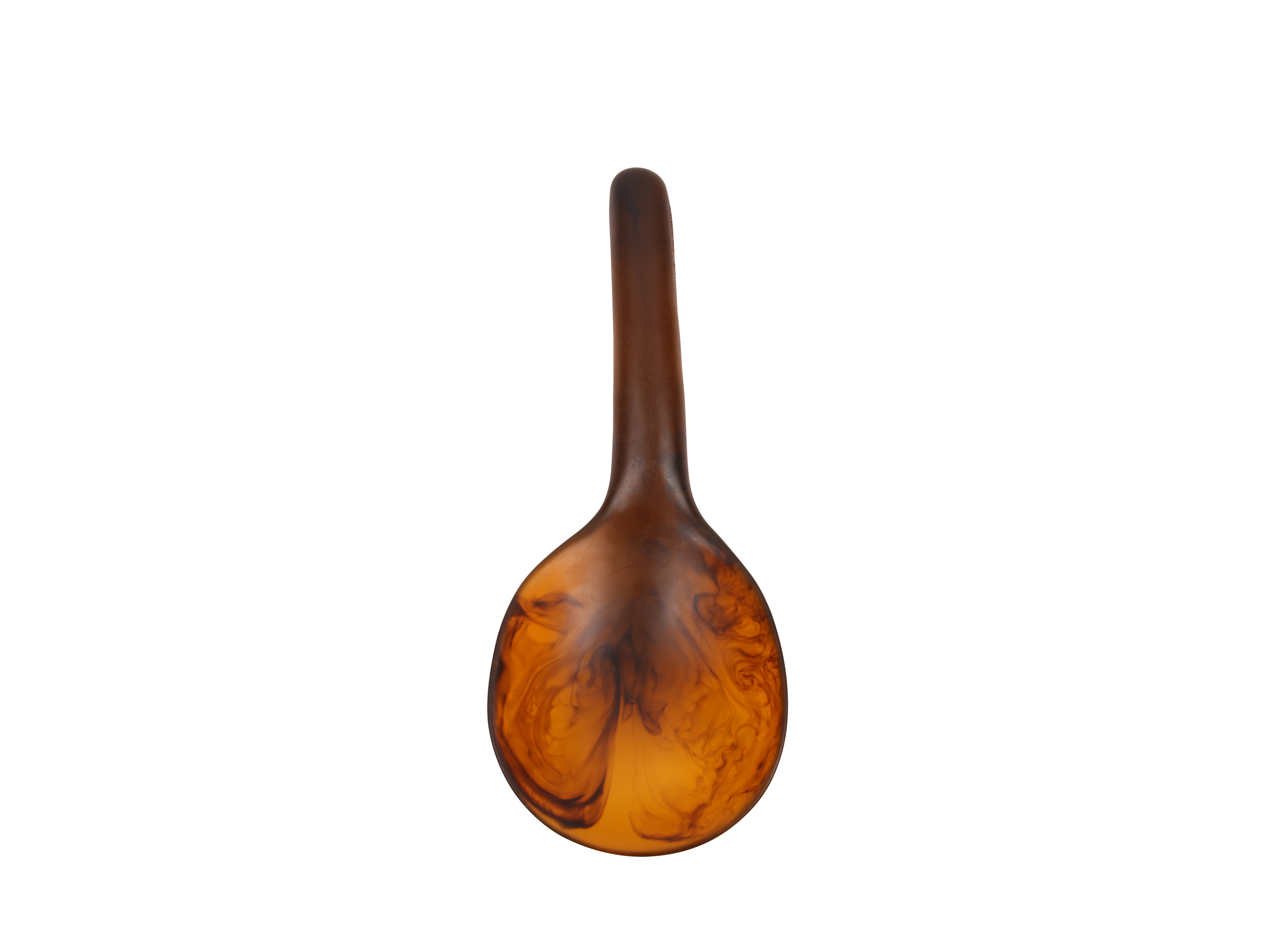 Resin Spoon Round Tortoise | Loam