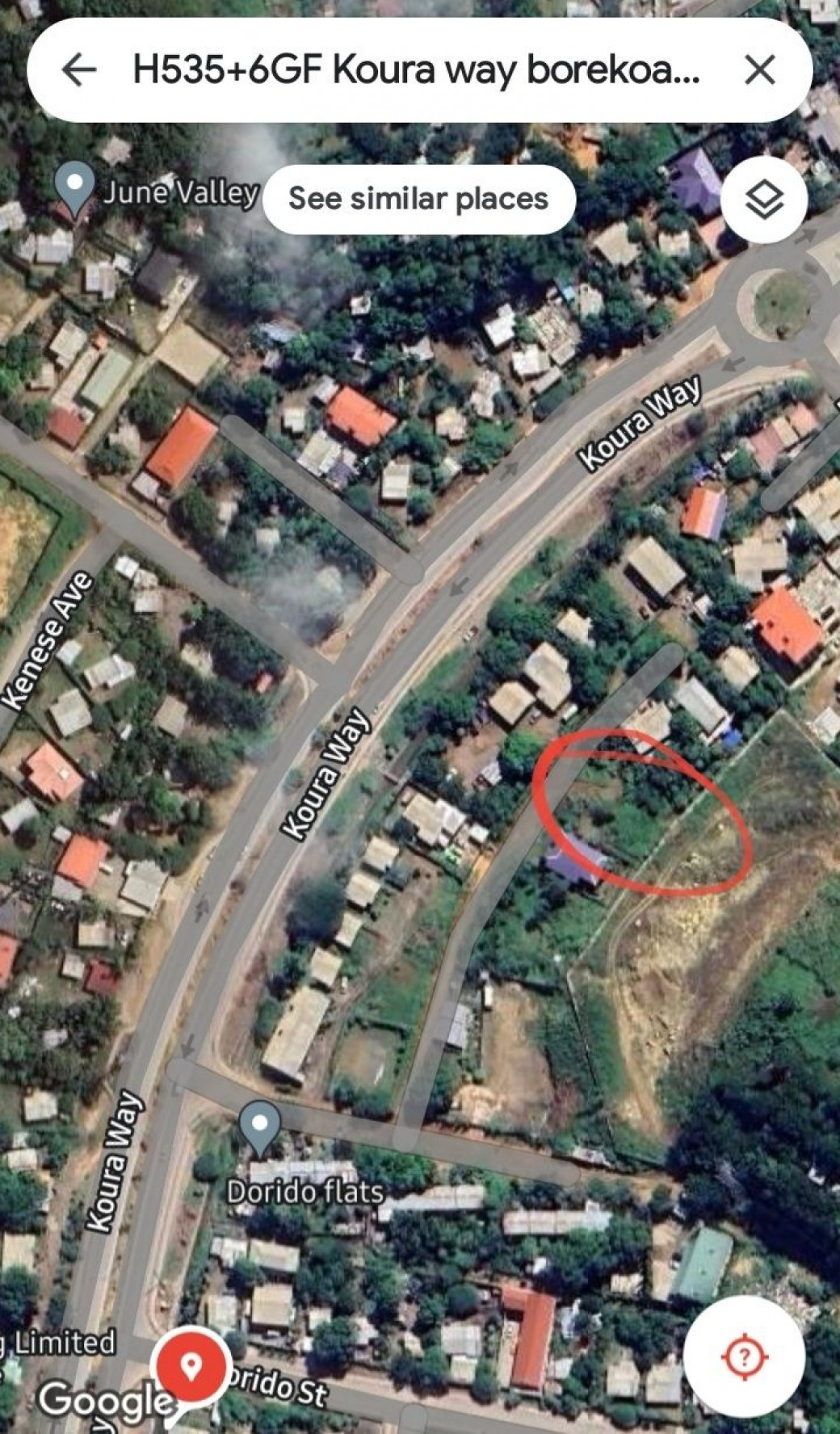 Land for Sale in Tokarara National Capital ID 322826