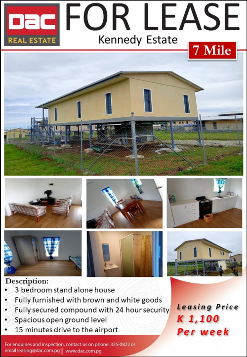 Find all House for Rent in PNG