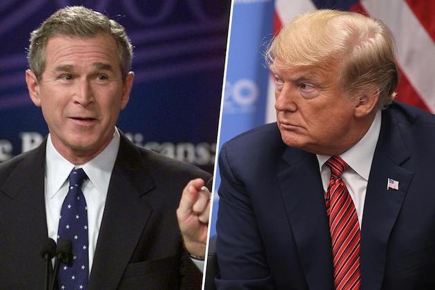 Trump and Bush clash clash after Bush calls for compassion - Move FM News