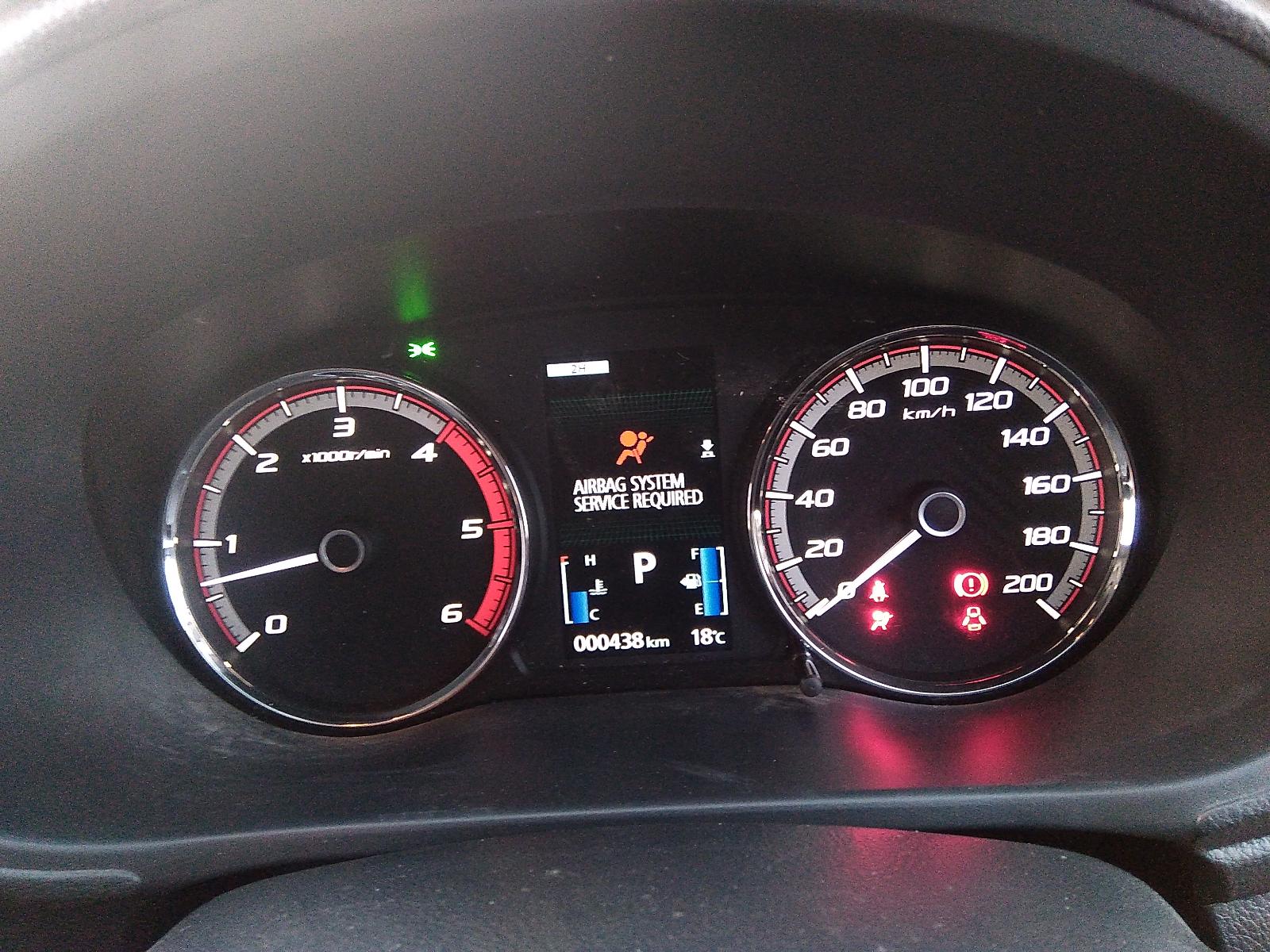 Instrument Cluster Triton Mitsubishi 2021