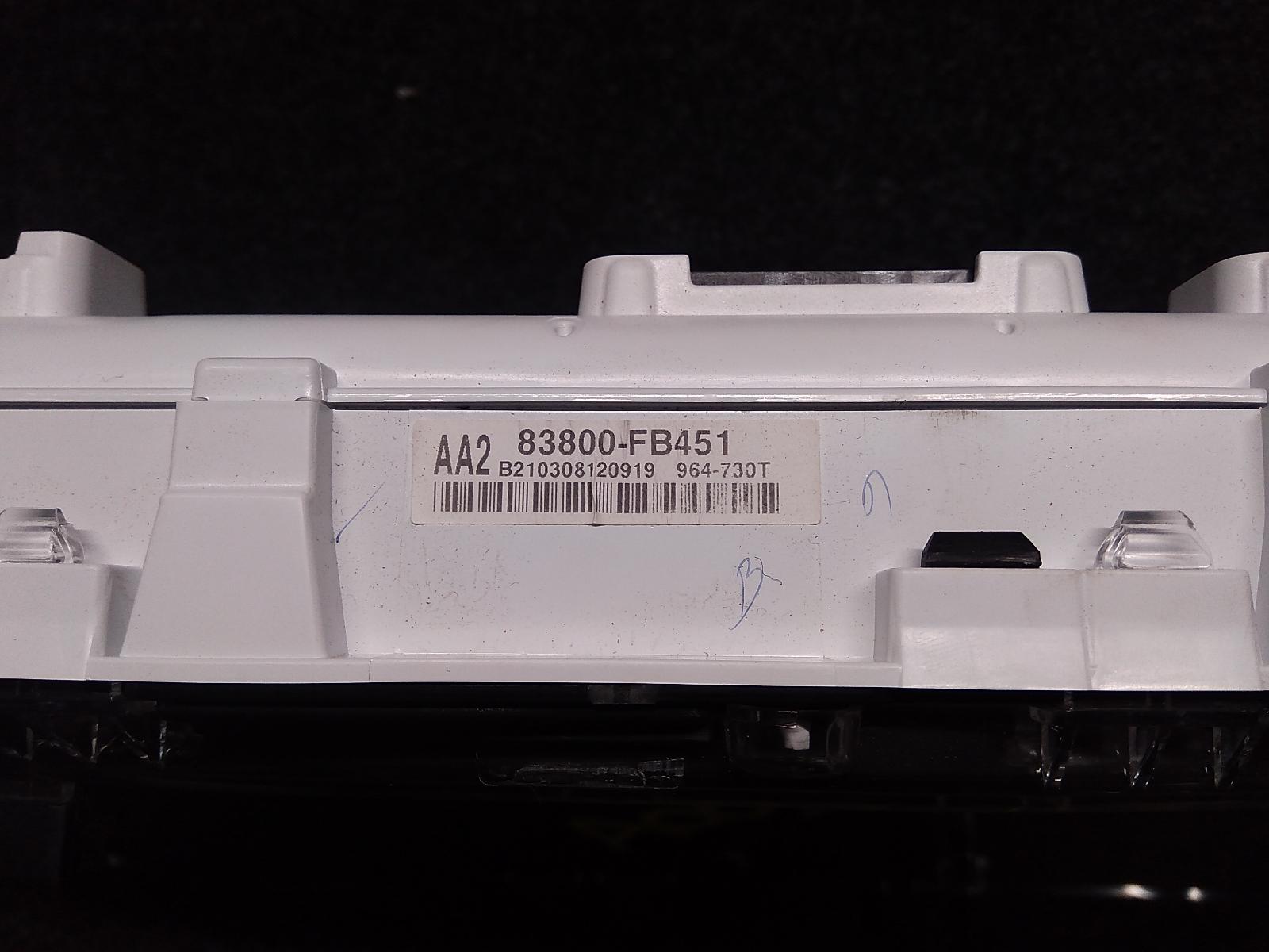 Instrument Cluster Hilux Toyota 2021