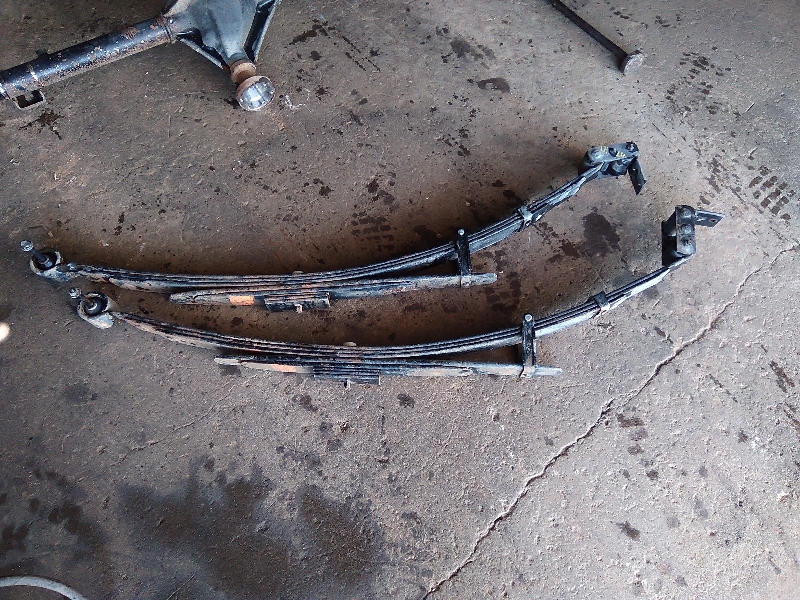 Rear Leaf Spring Falcon Ford 2010