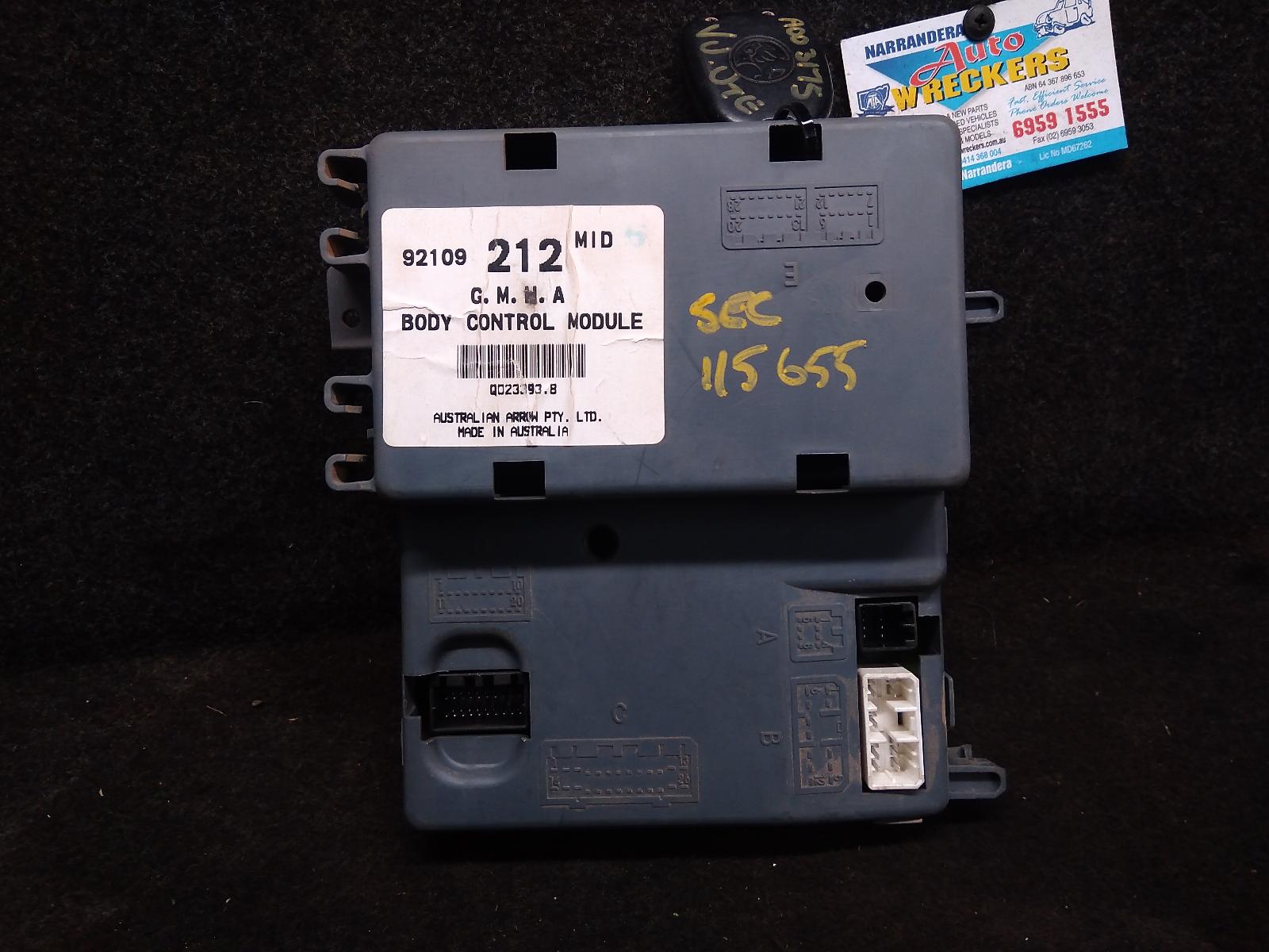 Ecu Commodore Holden 2001