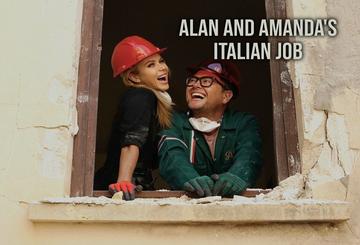 Alan and Amanda's Italian Job TV Show - Australian TV Guide - 9Entertainment