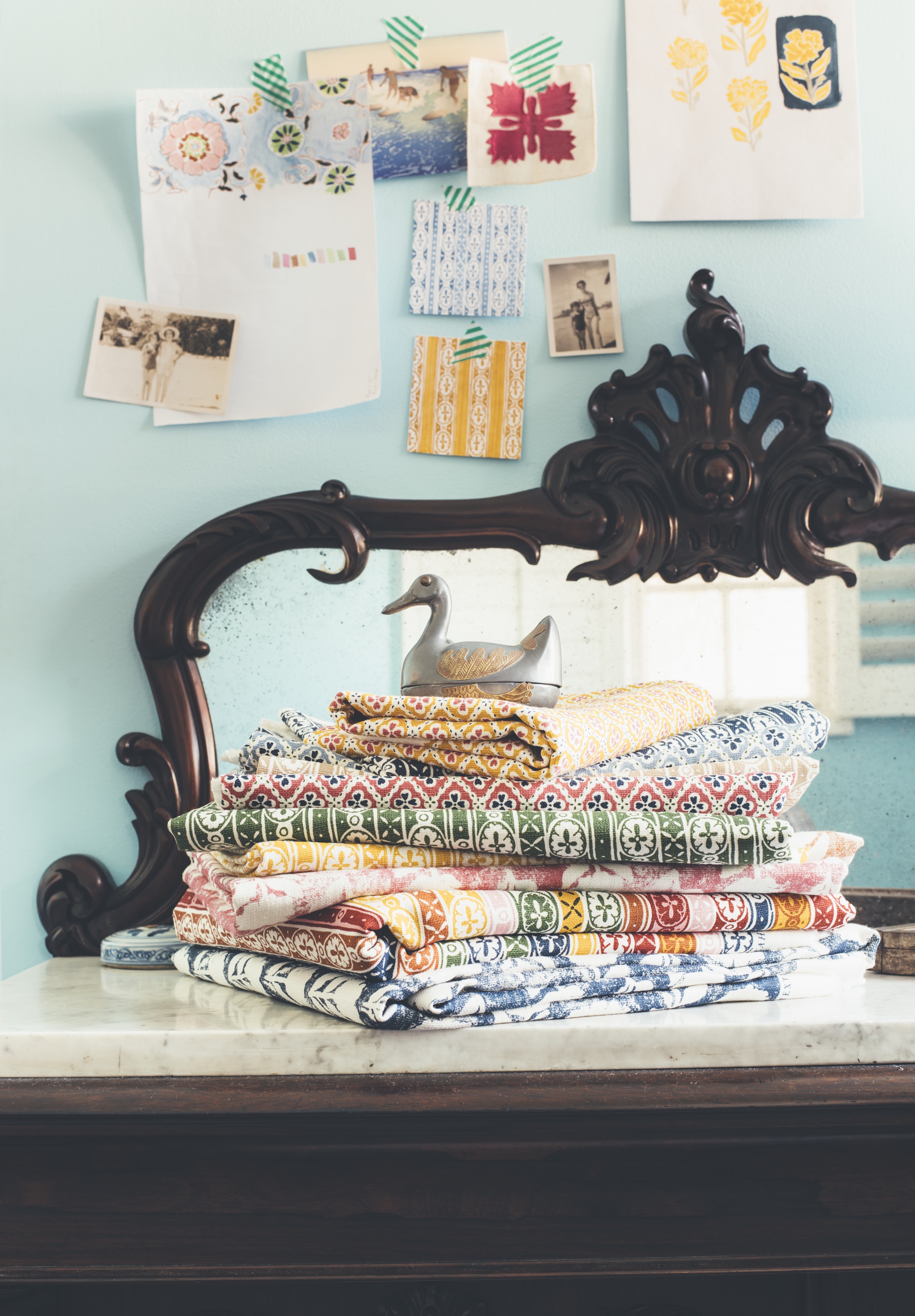 Halcyon House designer Anna Spiro has released a Hawaii-inspired fabric ...