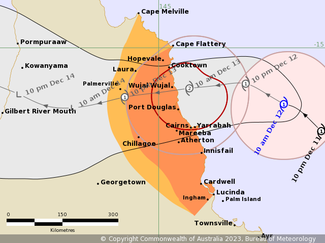 Tropical Cyclone Jasper Update 5 â€“ Tuesday 12 December 2023 at 1300pm ...