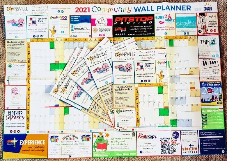 2021 Community Wall Planner | Brighter Lives