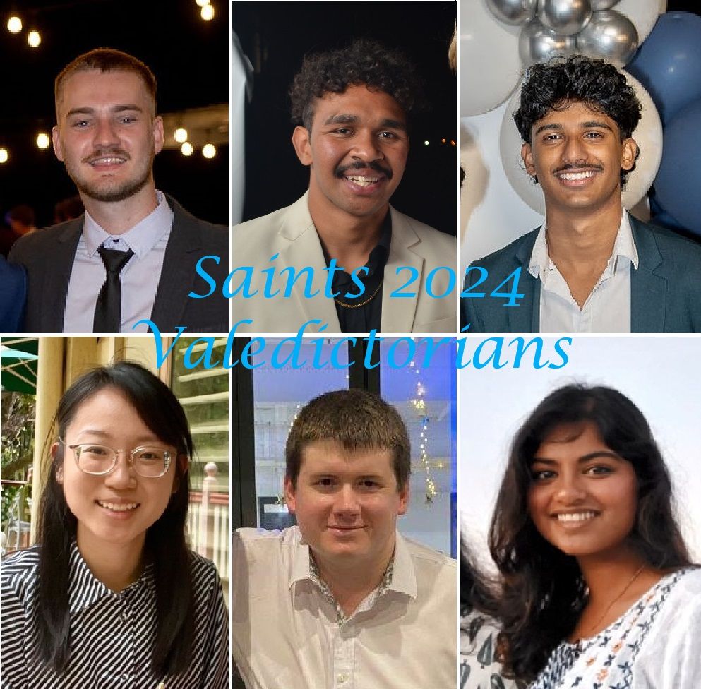 2024 Valedictorians | JCU Saints Catholic College