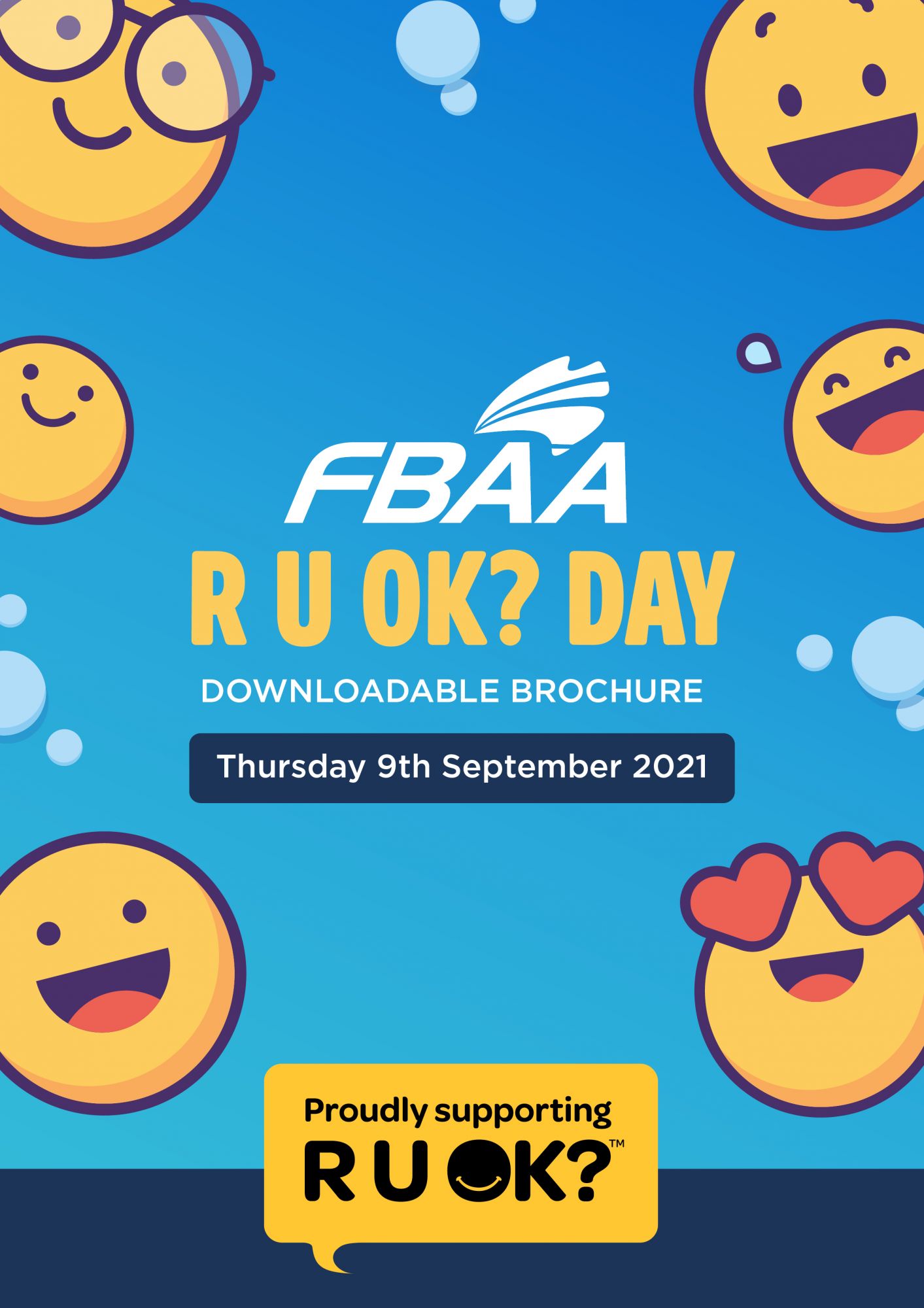 FBAA R U Ok? Day Digital Brochure | FBAA