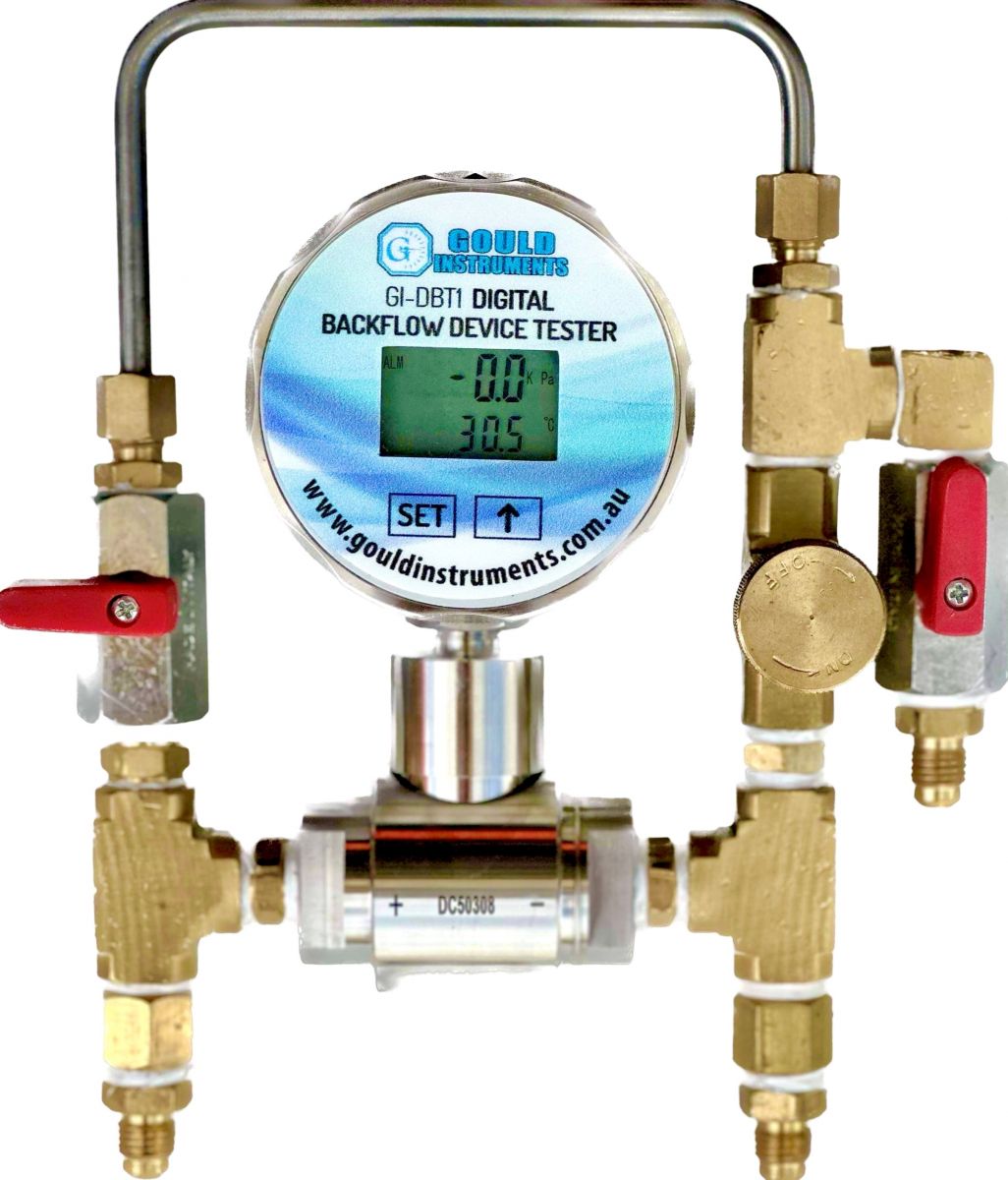 Digital Backlow Test Kit Model GI-DBT1-NG Gould Instruments Townsville