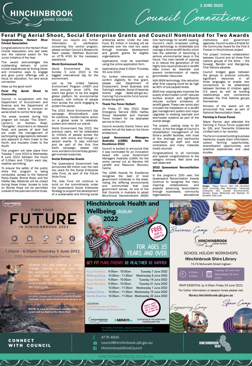 Council Connections - 1 June 2022