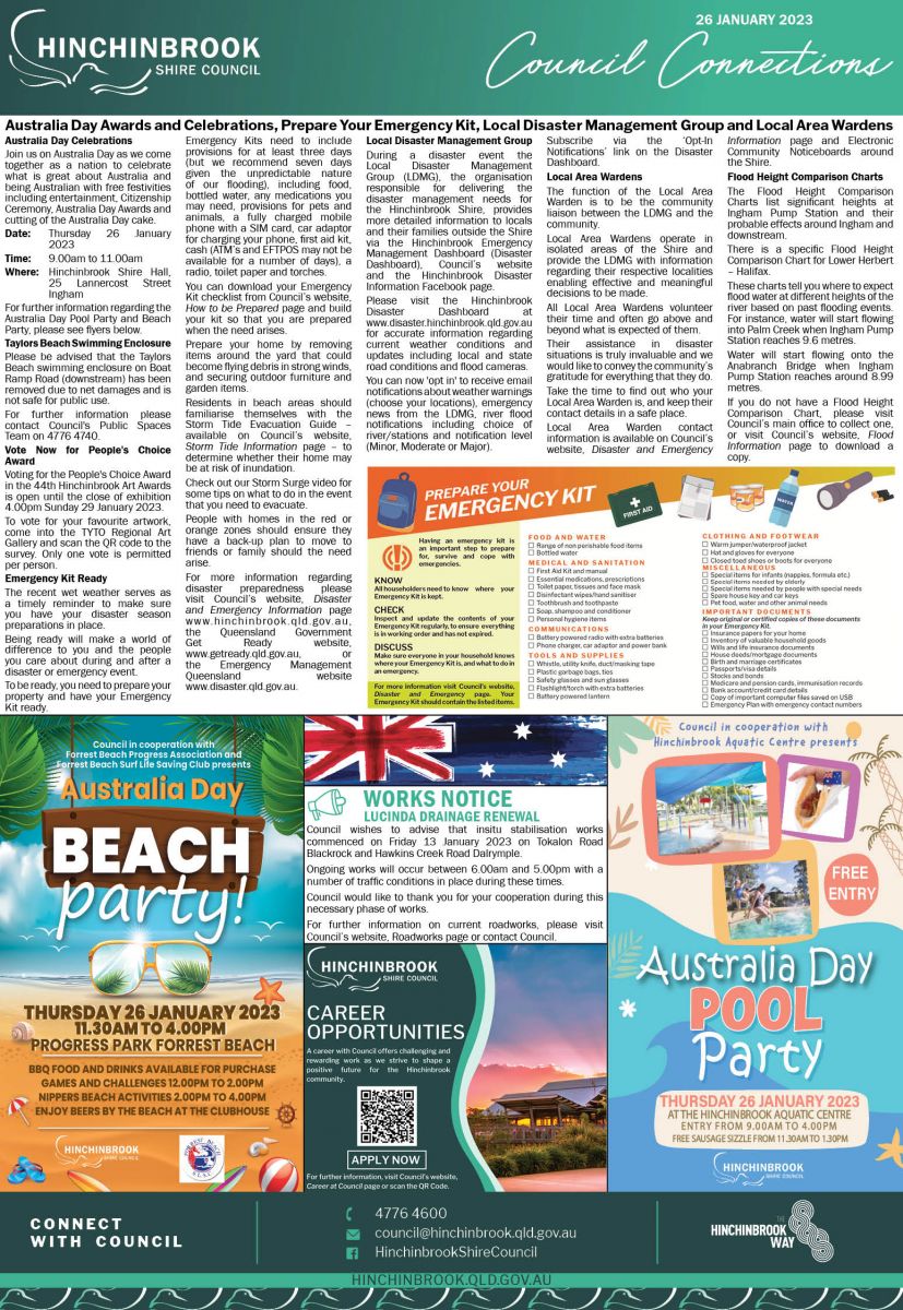 Council Connections - 26 January 2023