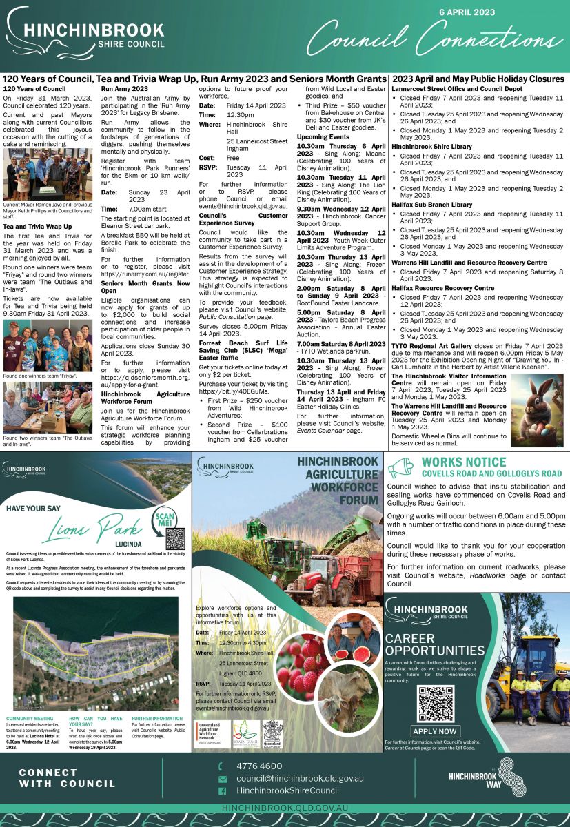 Council Connections - 6 April 2023