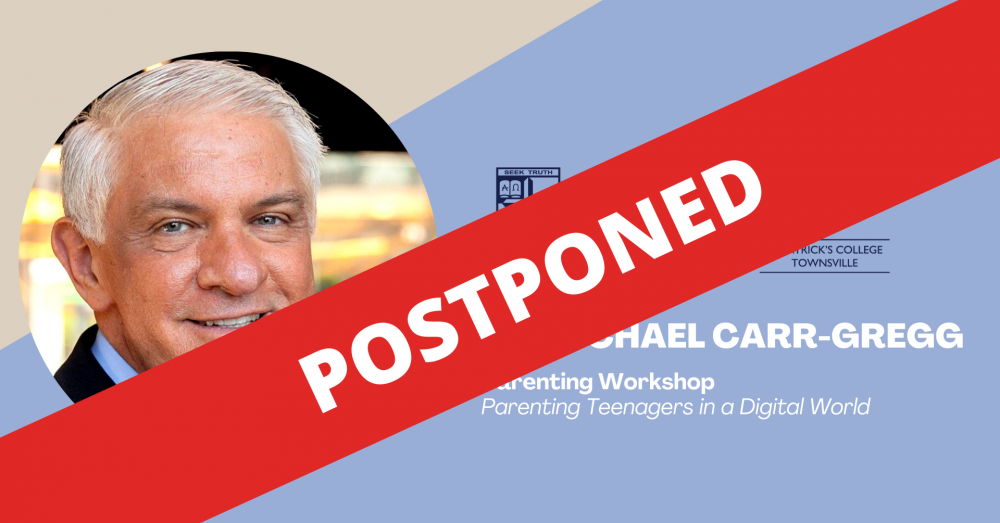 Postponed - Dr Michael Carr-Gregg Workshop | Ignatius Park College