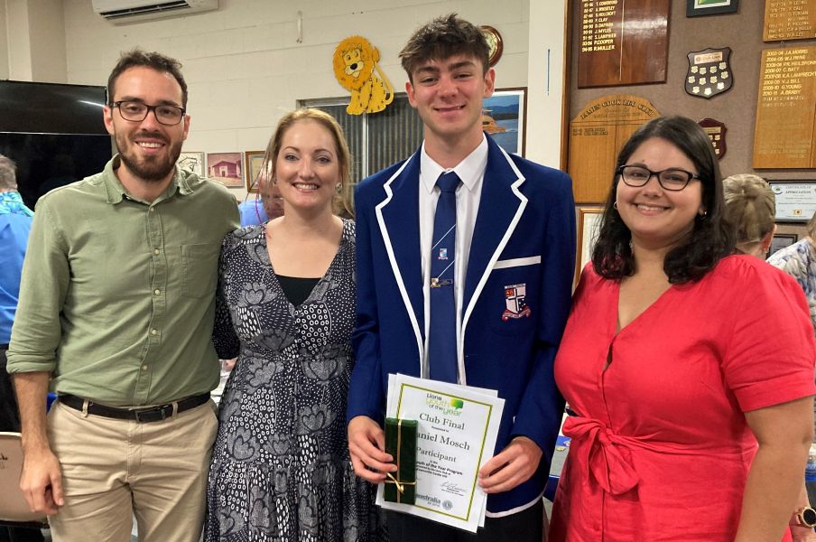 Daniel Mosch - 2022 Castle Hill Lions Youth of the Year | Ignatius Park ...