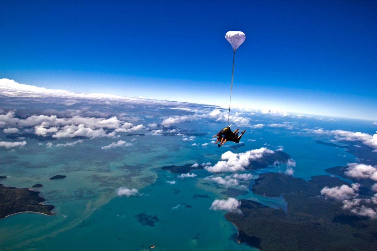 Whitehaven Beach tandem skydive - THE ultimate adventure!