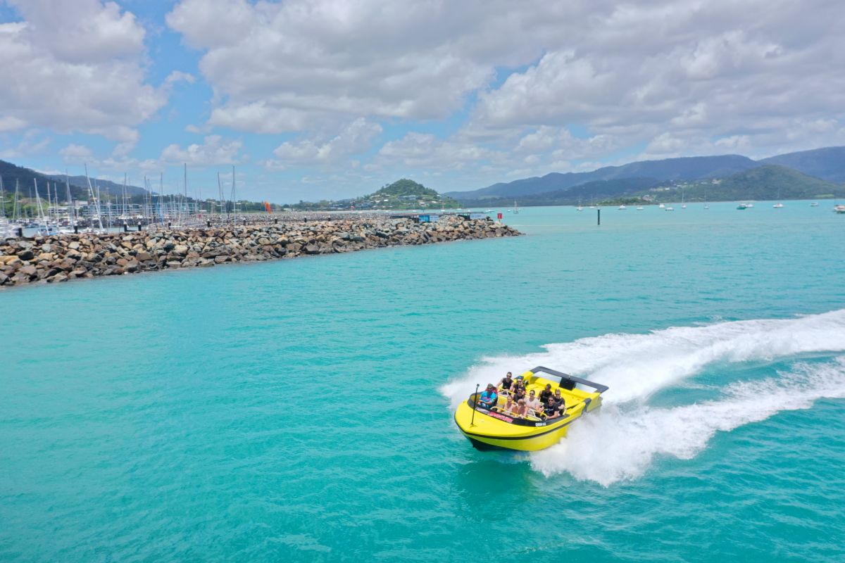 Airlie Beach Adventure Tours: Jetski, Jet Boat, Fly & Rafting | Magnums