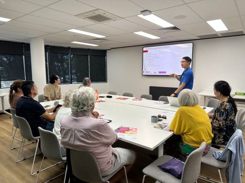 Digital Skills Workshop With Seniors