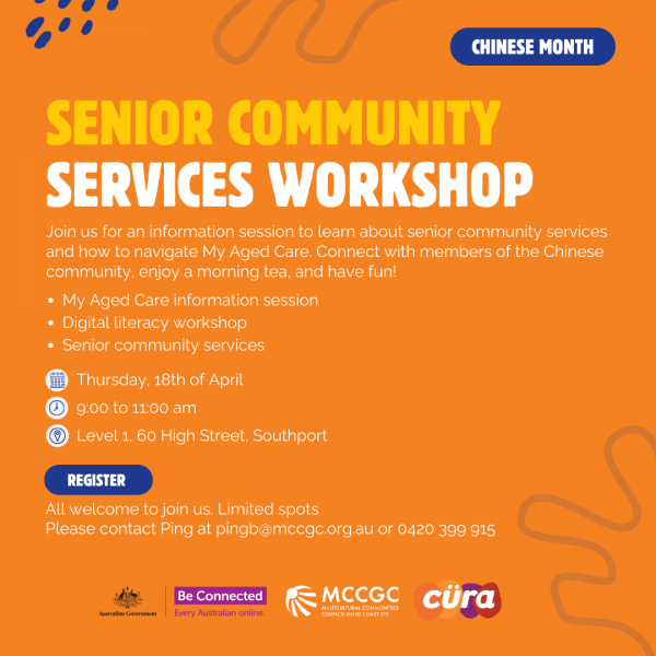 Senior Community Service Workshops
