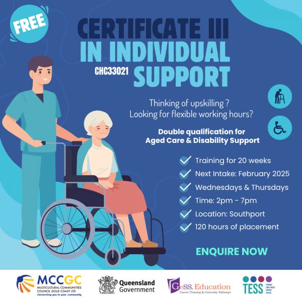 Cert III in Individual Support