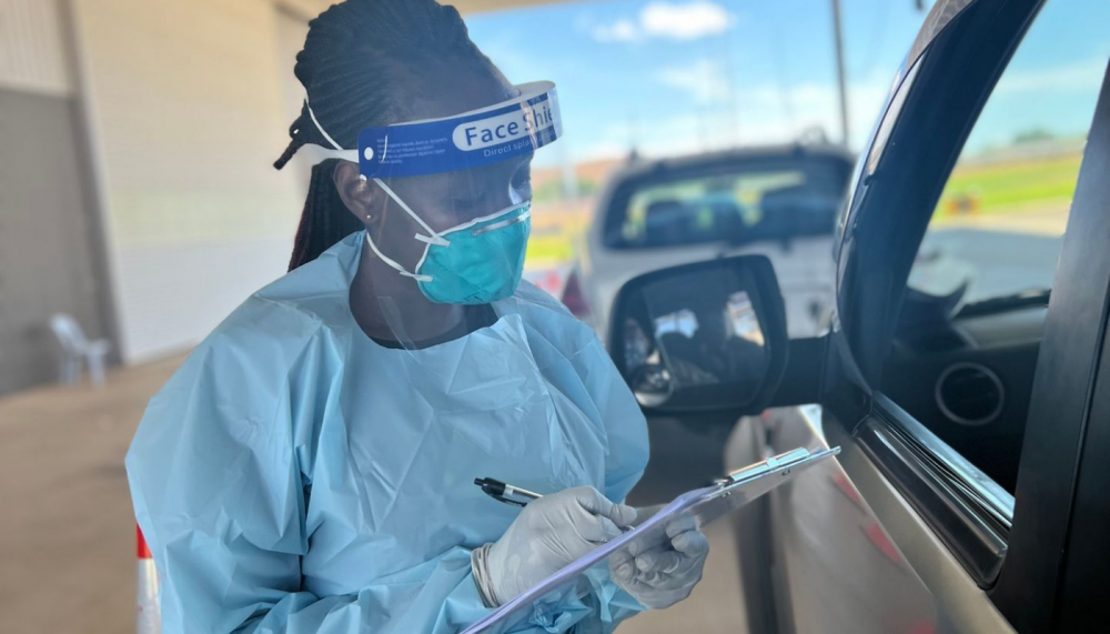 Troy Lane chats with Julia Andre from ABC about reporting positive RAT ...