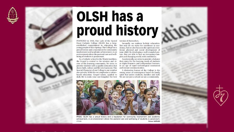 OLSH Has a Proud History | Our Lady of the Sacred Heart College | Alice ...