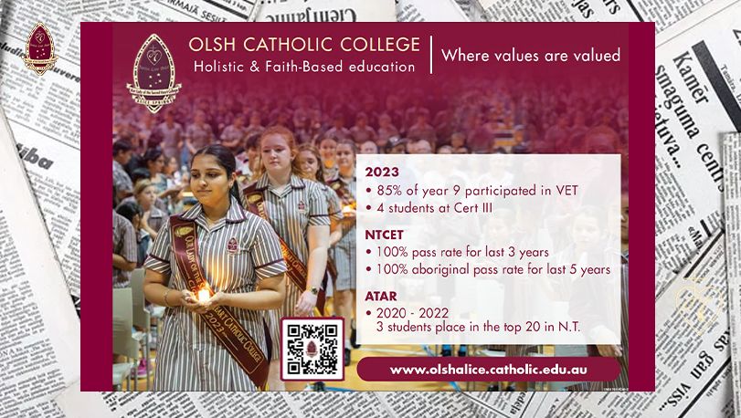 OLSH Results as seen in the Centralian newspaper | Our Lady of the ...