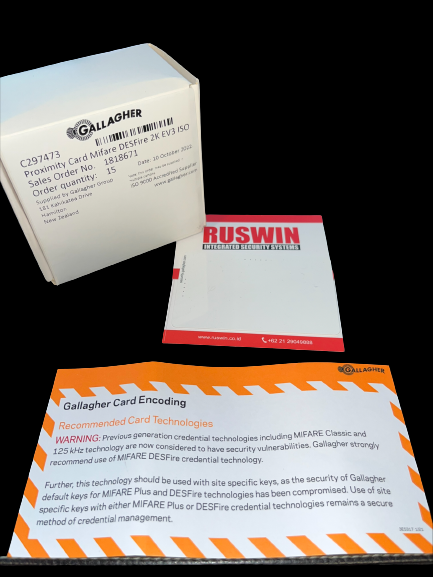 Mifare DESFire EV3 | Ruswin Integrated Security Systems