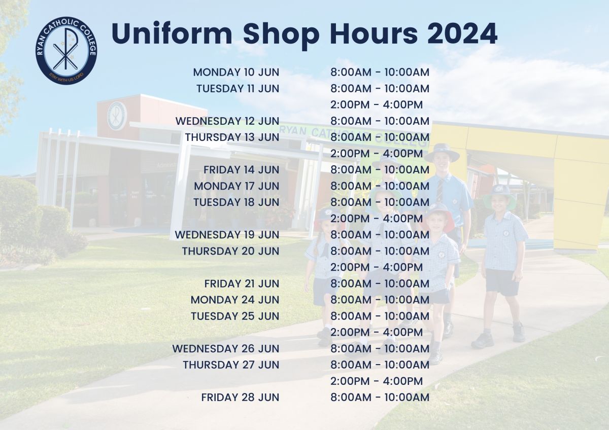 Uniforms | Ryan Catholic College