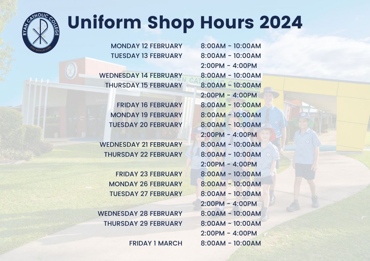 Uniforms | Ryan Catholic College