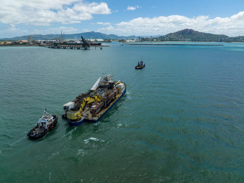 Woomera's arrival heralds start of channel widening | Port of Townsville