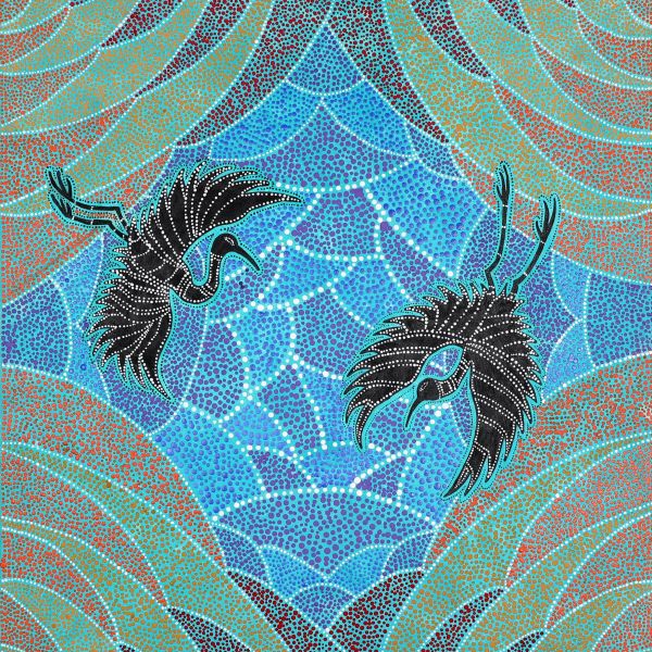 Brolgas Flying | Umbrella Studio Contemporary Arts