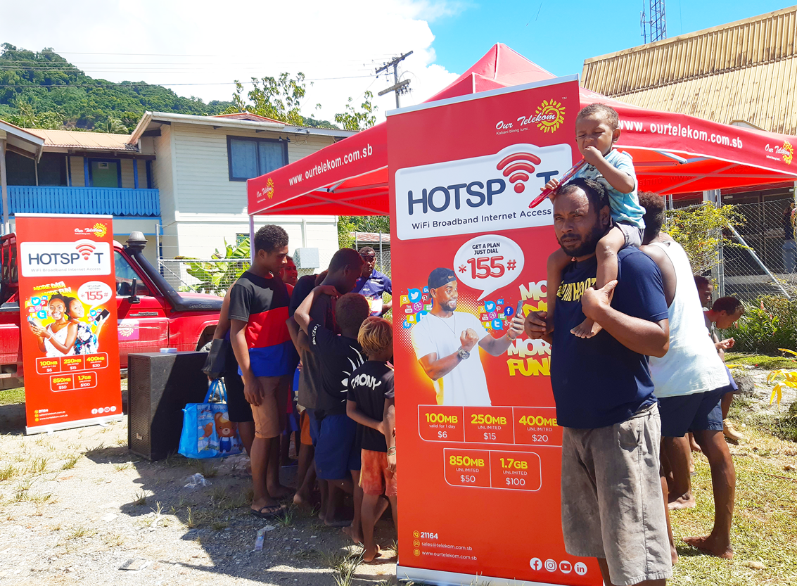 Our Telekom | Our Telekom takes the lead in Buala