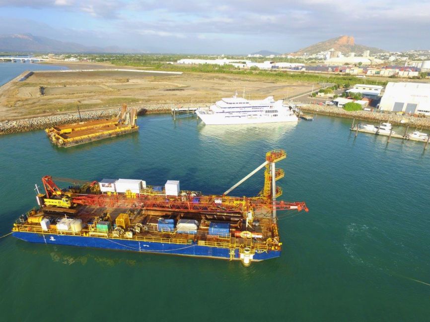 Pacific Marine Group | Amrun Piling Complete