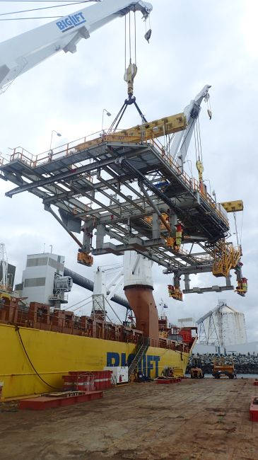 Pacific Marine Group | Hay Point Stacker Reclaimers Delivery Continues