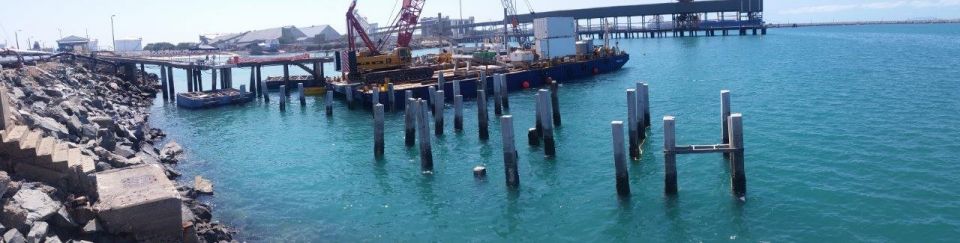 Pacific Marine Group | Loves Jetty Demolition - Mackay Port