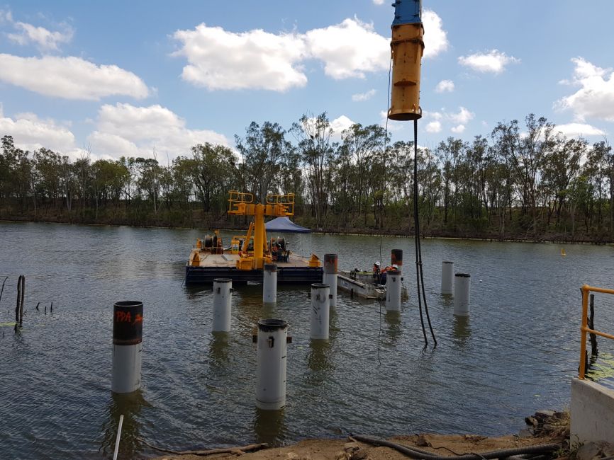 Pacific Marine Group | Bedford Weir Pump Station Jetty