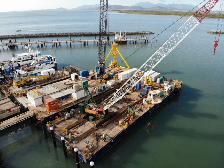 Pacific Marine Group | Alotau (PNG) Provincial Wharf Progress